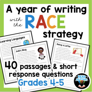 Distance Learning 4-5th Grade ELA Reading and Writing Bundle – Read ...